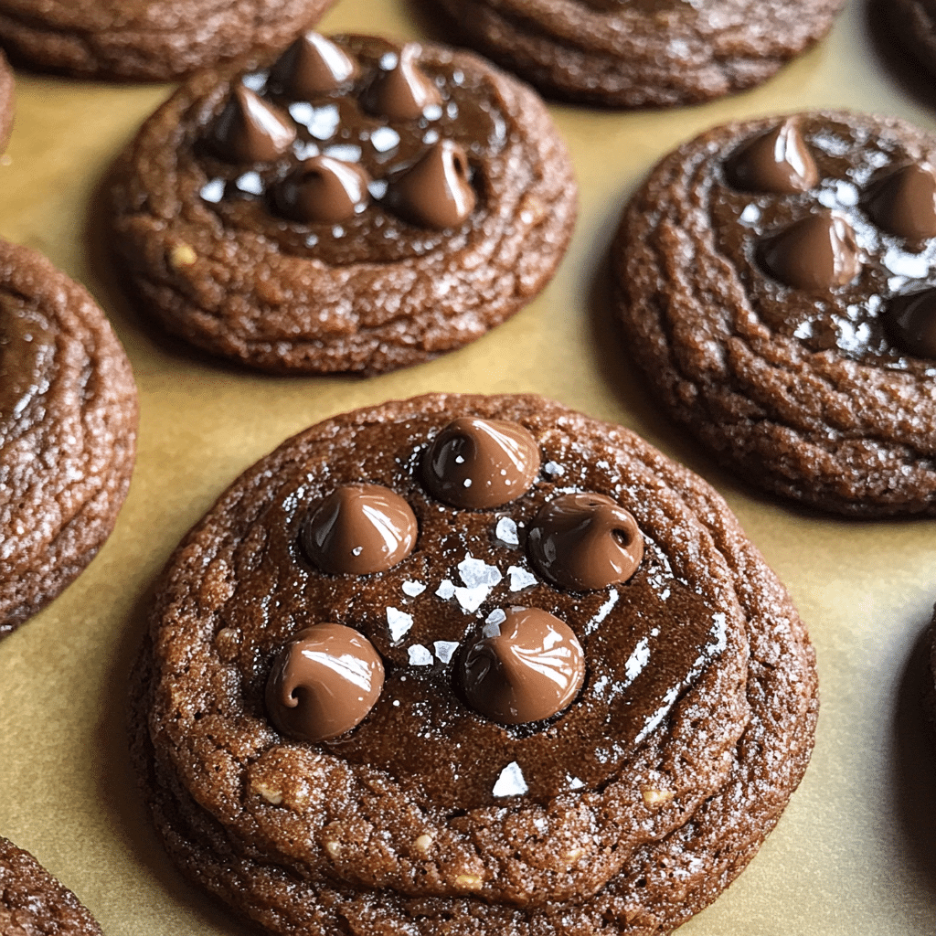 Decadent Flourless Chocolate Chip Cookies with Rich Fudgy Texture ...