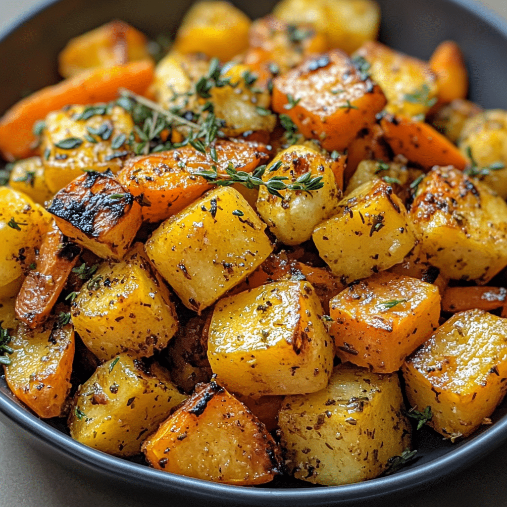 Savory Roasted Squash and Carrots with Herb Infusion - Recipes Solutions