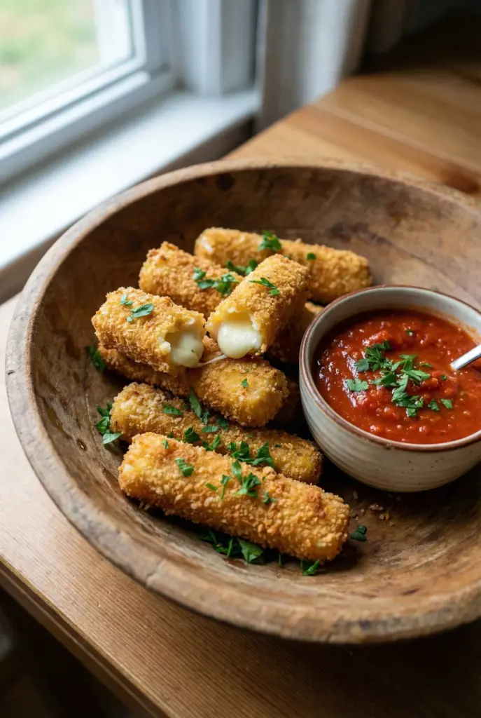 Irresistibly Crunchy Mozzarella Sticks for Cozy Moments - Recipes Solutions